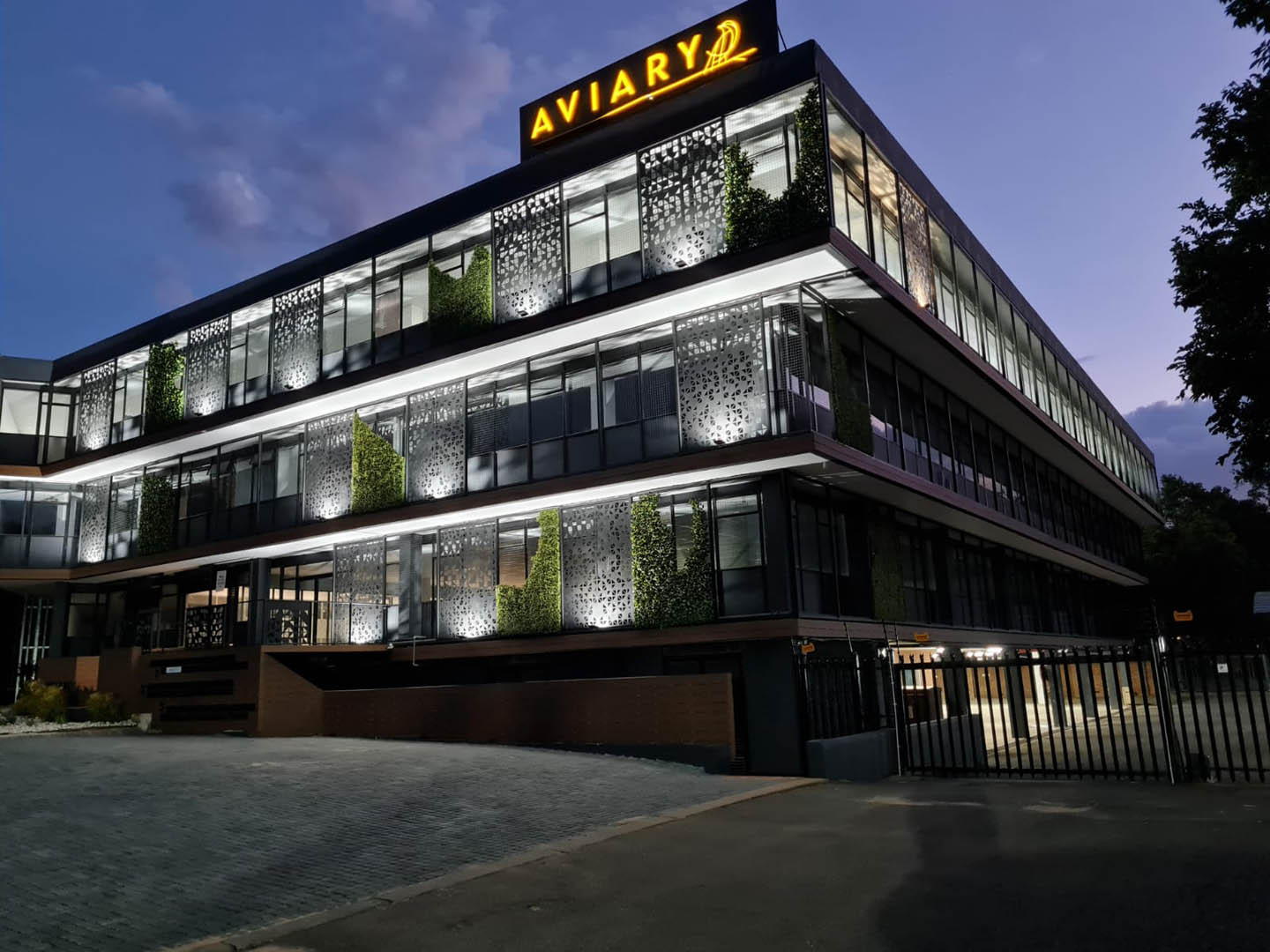 AVIARY EXTERIOR - S C H E M A T I C.